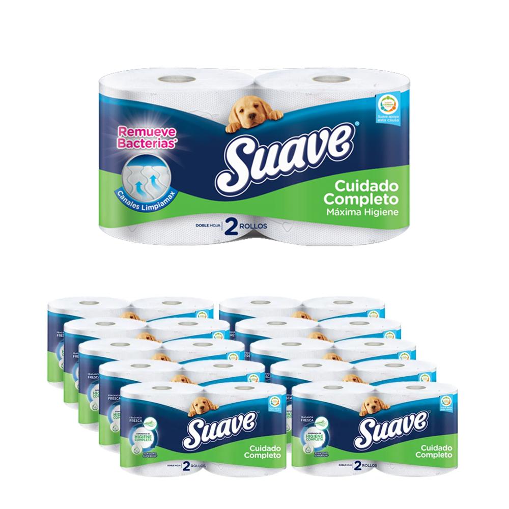 Papel Higiénico Suave Doble Hoja | Verde x20 unidades - Real Plaza
