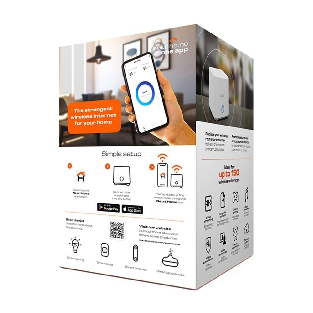 Router Bolt Mesh AX1800 Wifi 6 1 Pack - Real Plaza