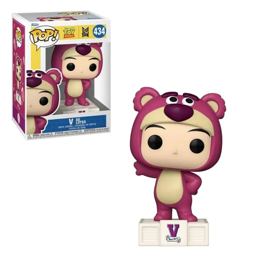 Funko Pop Toy Story x Tini Tan BTS - V como Lotso #434 - Real Plaza