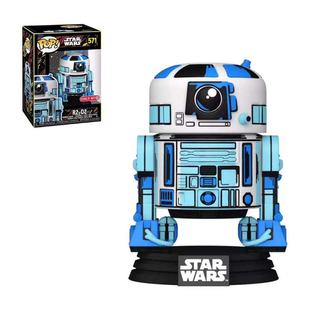 Funko Pop Star Wars - R2-D2 Retro exclusivo Target 571 - Real Plaza