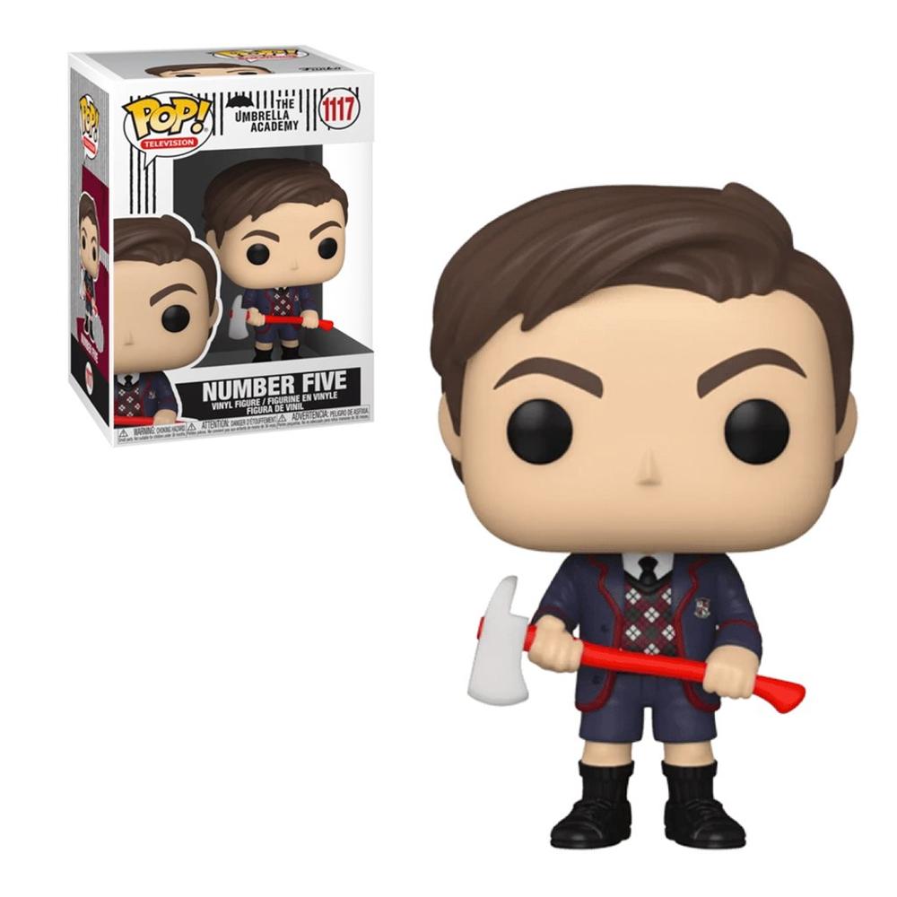 Funko Pop Umbrella Academy - Numero 5 (Number Five) - Real Plaza