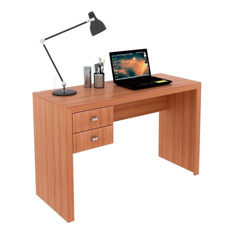 Escritorio De Melamina Space Almendra Ofideas - Real Plaza