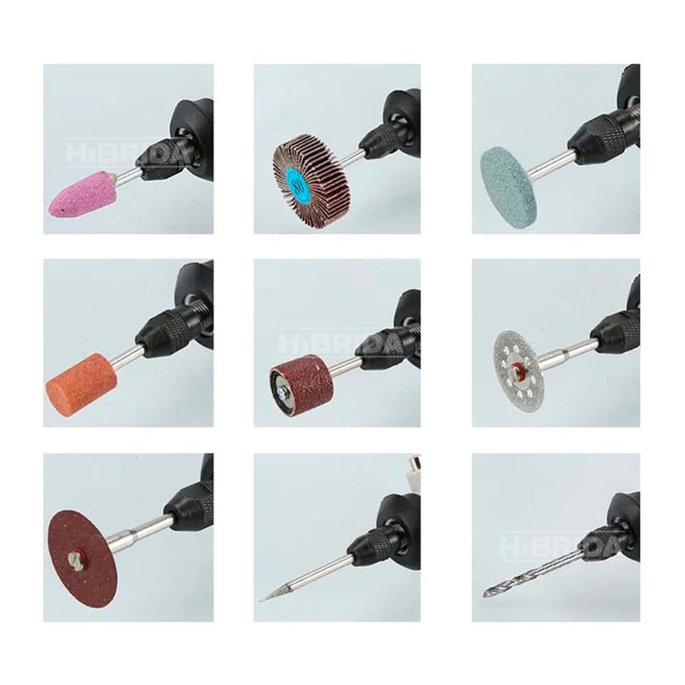 COMBO MINI GRINDER 130w TALADRO MULTIPROPÓSITO PULIR + SET 420 PZAS ...