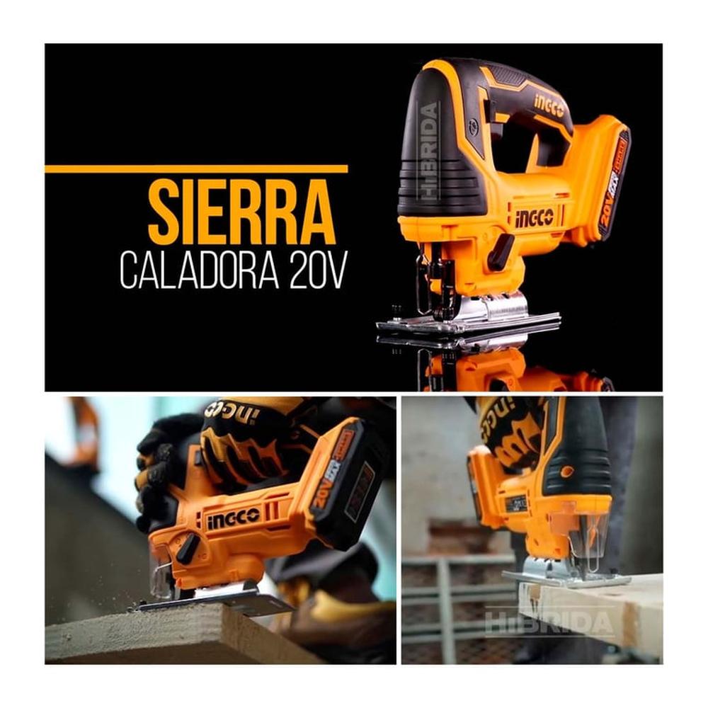 Sierra Caladora Inalámbrica 20V Madera Metal Carpintería - Cjsli8501 ...