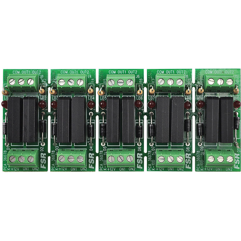 FSR K-10D Set de Tarjetas de Relé de 5 Canales - Real Plaza