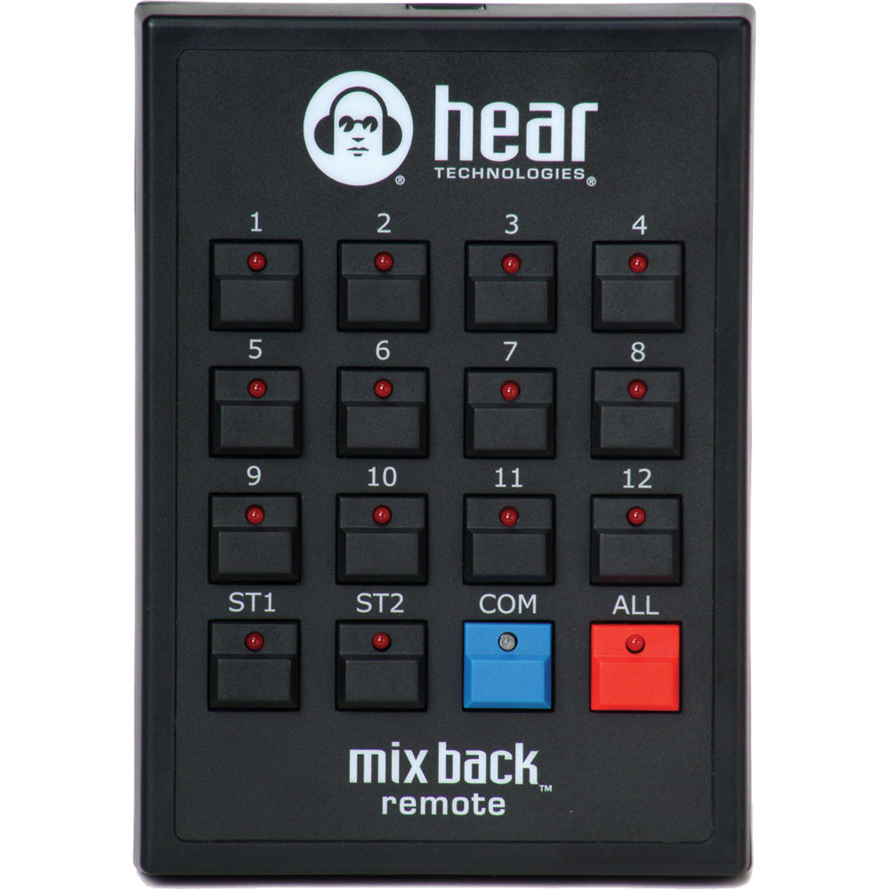 Control Remoto de Talkback Hear Technologies Mix Back para Mezcladores ...