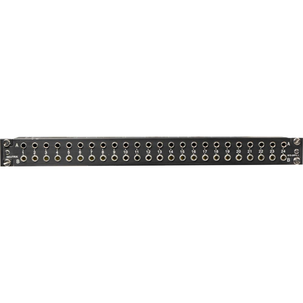 Neutrik Modular Patch Bay Balanceado de 48 Puntos 1/4" TRS - Conexión ...