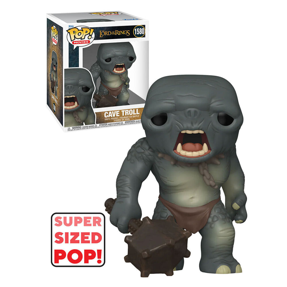 Funko Pop El Señor de los Anillos - Cave Troll 6" Pulgadas #1580 - Real ...
