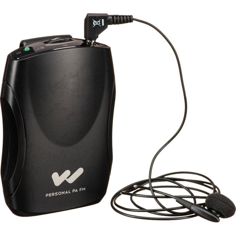 Receptor FM Selecto Williams Sound PPA R37 - Compacto, Portátil, 17 ...