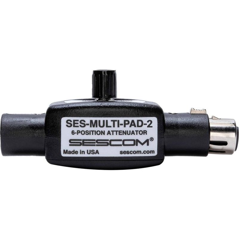 Sescom SES-MULTI-PAD-2 Atenuador Inline de 6 Posiciones con Conectores ...