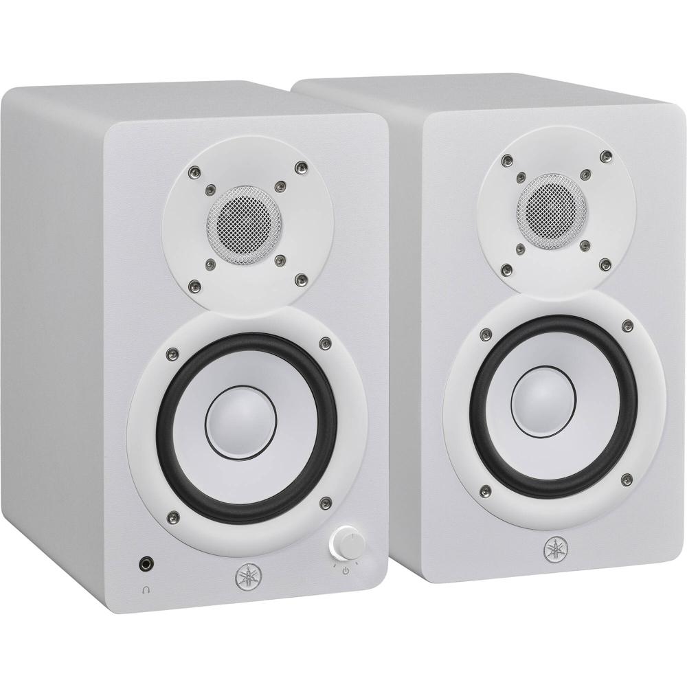 Yamaha HS4 Active 4.5" 2-Way Studio Monitors (White) - Real Plaza