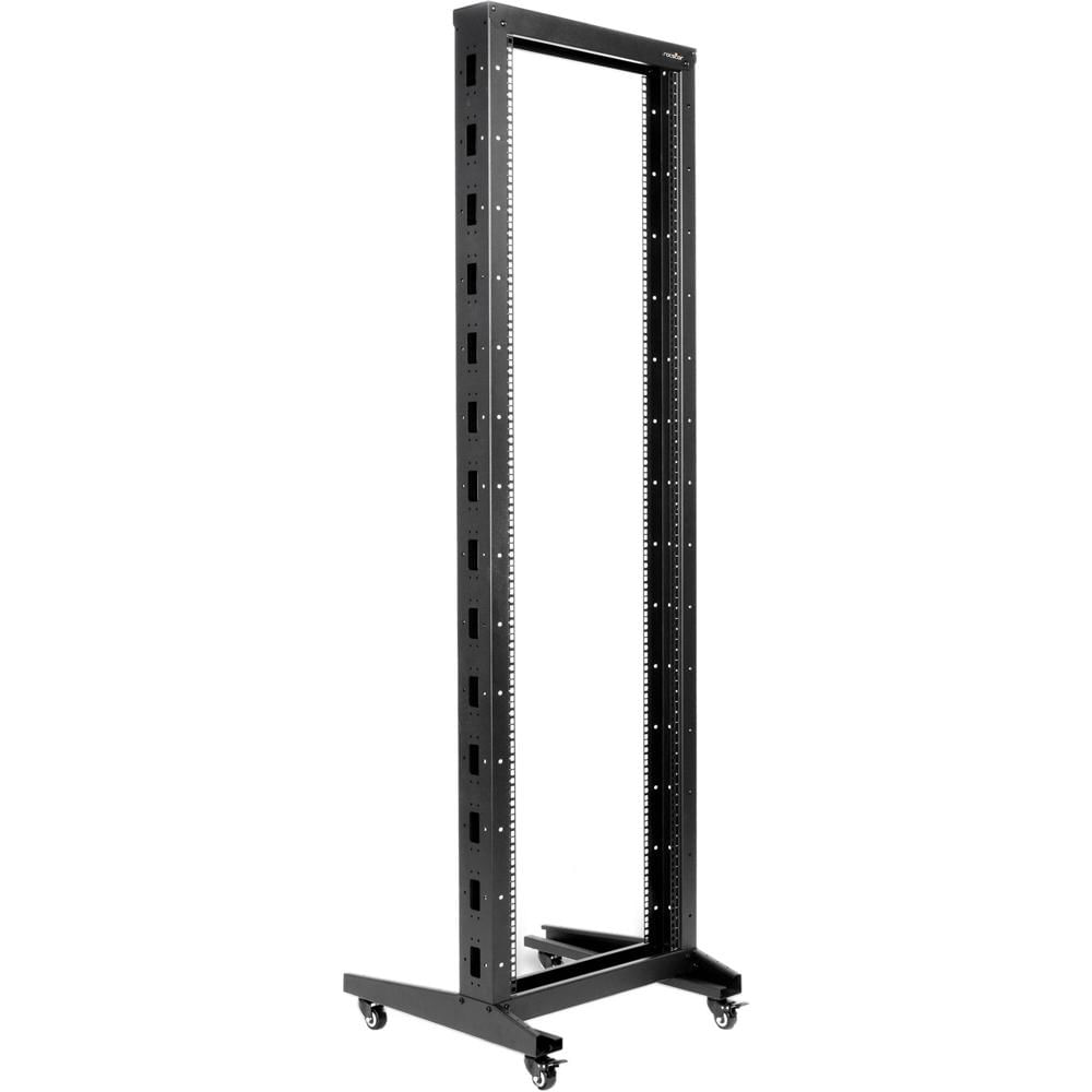 Rocstor SolidRack 42U Rack de Servidores 2-Puestos con Ruedas (Negro ...