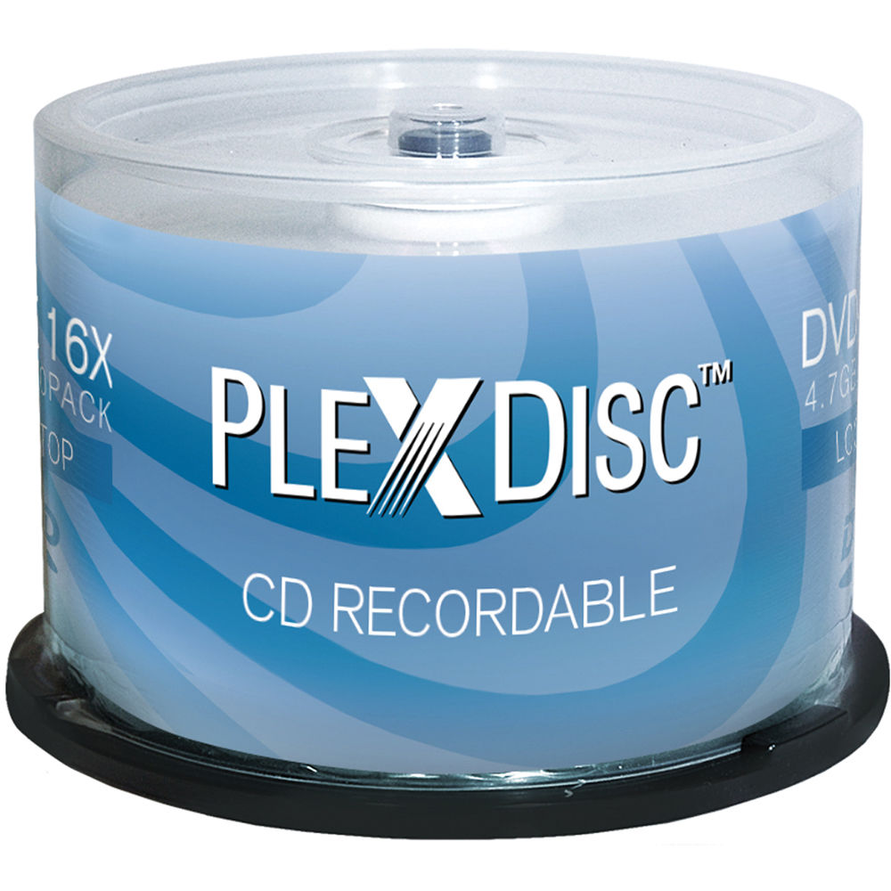 PlexDisc CD-R 700MB Logo Superior (Spindle, 50-Pack) - Discos ...