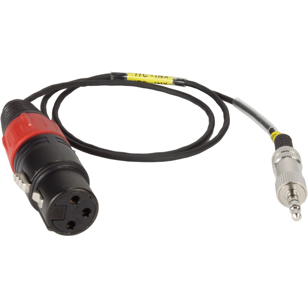 Cable de Entrada ITC5-INX de Ambient Recording con Conector XLR Femenino de 3 Pines a Jack TRRS ...