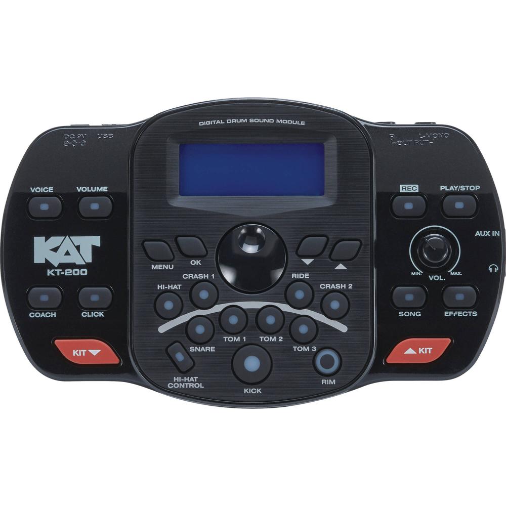 Módulo de Sonido KAT KT-200 con Cableado - 50 Kits, 232 Instrumentos, Salidas 1/4", Entrada Aux ...