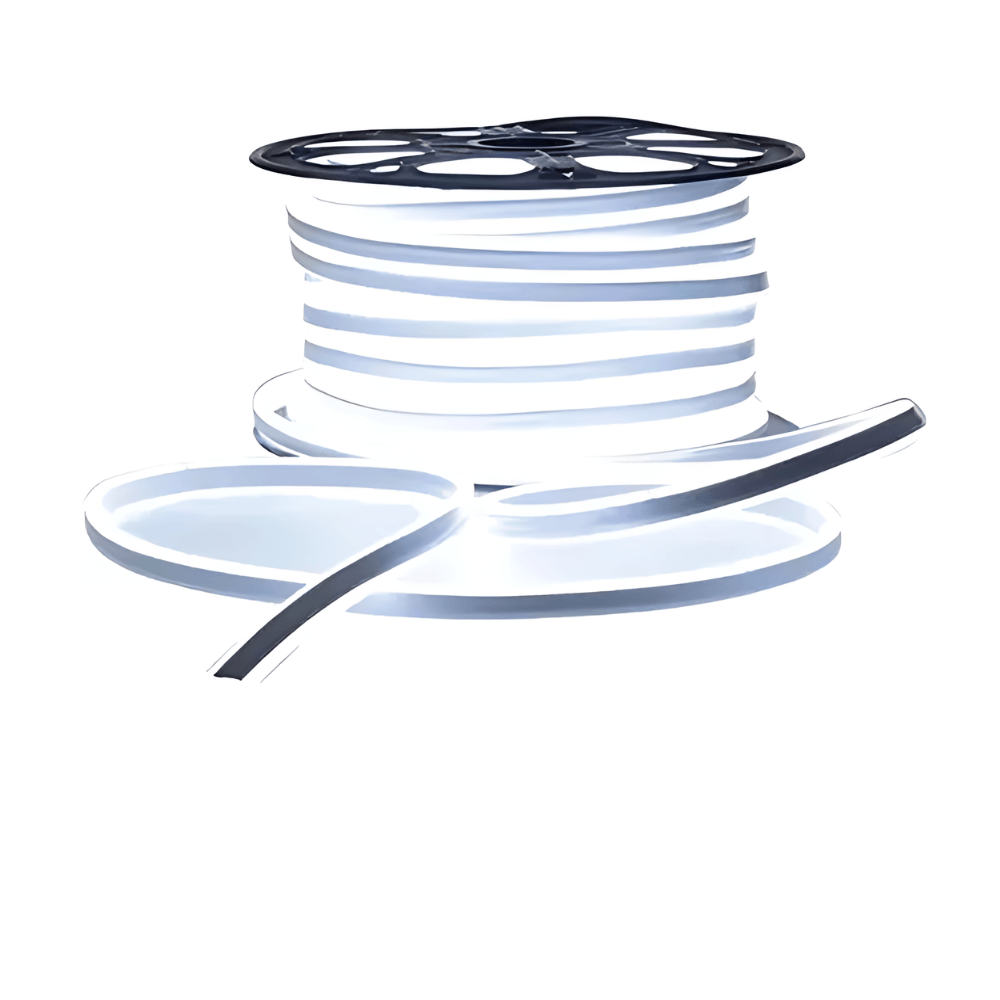 Cinta Led Neon Flexible Blanco Frio Rollo de 50 metros 12v - Real Plaza