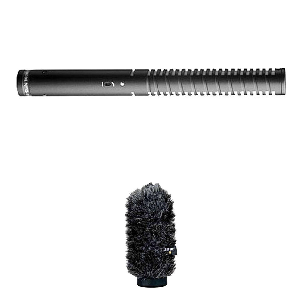 Micrófono Shotgun RODE NTG1 con Kit de Paraviento - Ideal para Cine ...