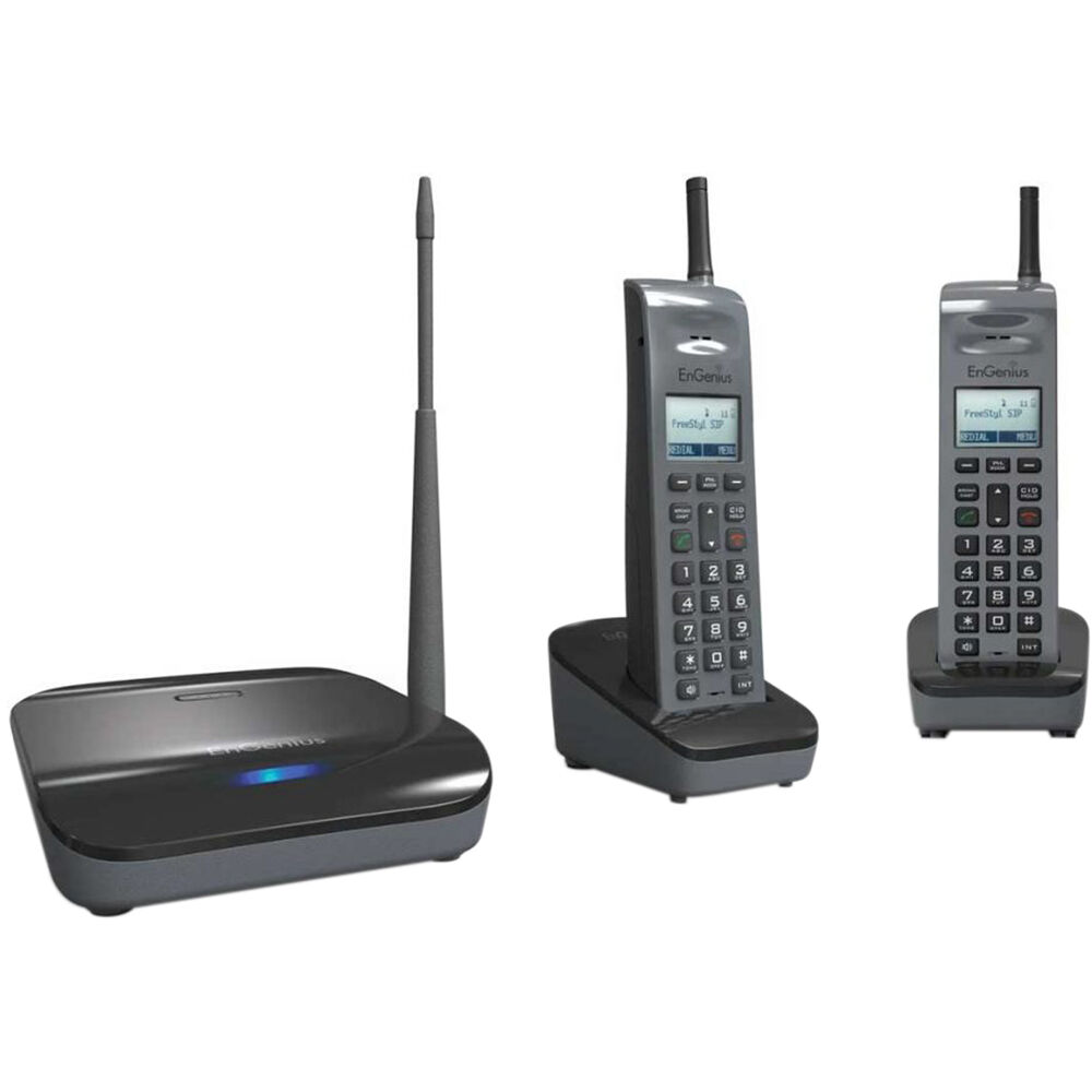 Sistema Telefónico Inalámbrico EnGenius FreeStyl SIP2: 2 Manos Libres ...