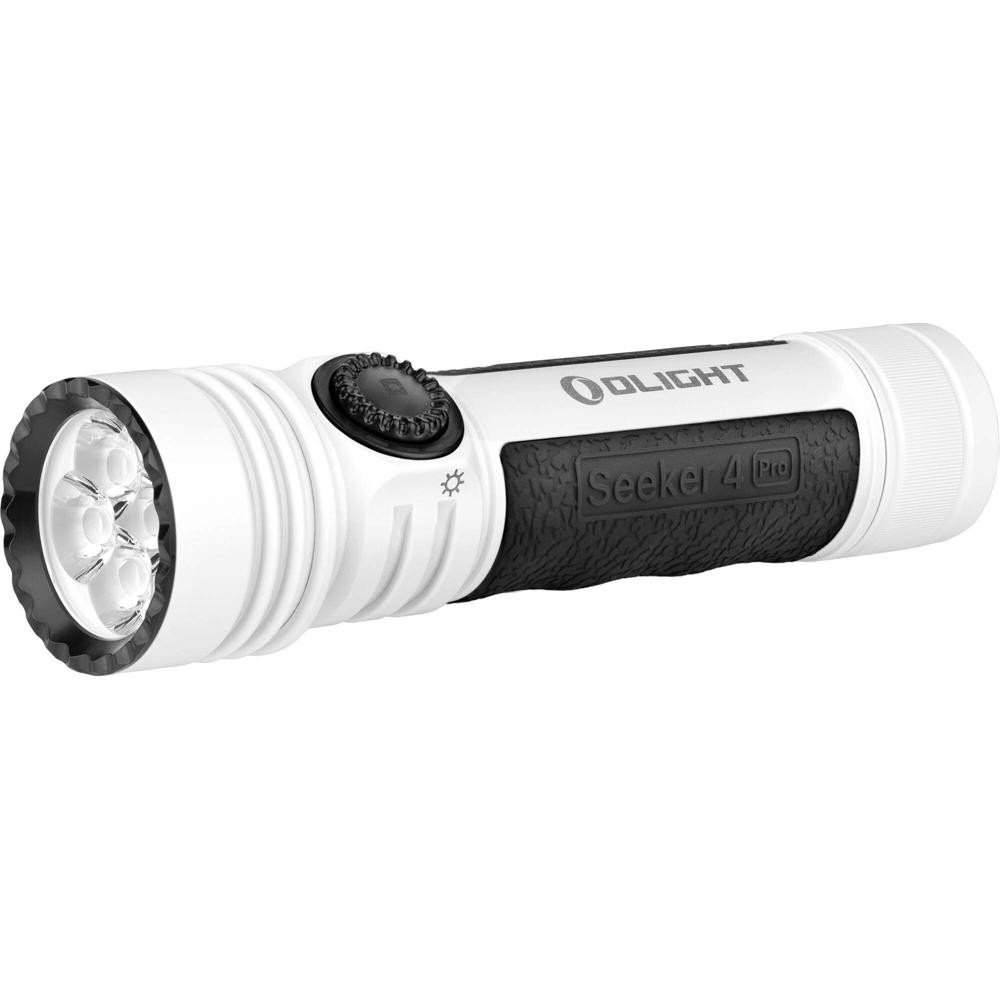 Linterna LED Recargable Olight Seeker 4 Pro (Blanco Frío) - 4600 ...