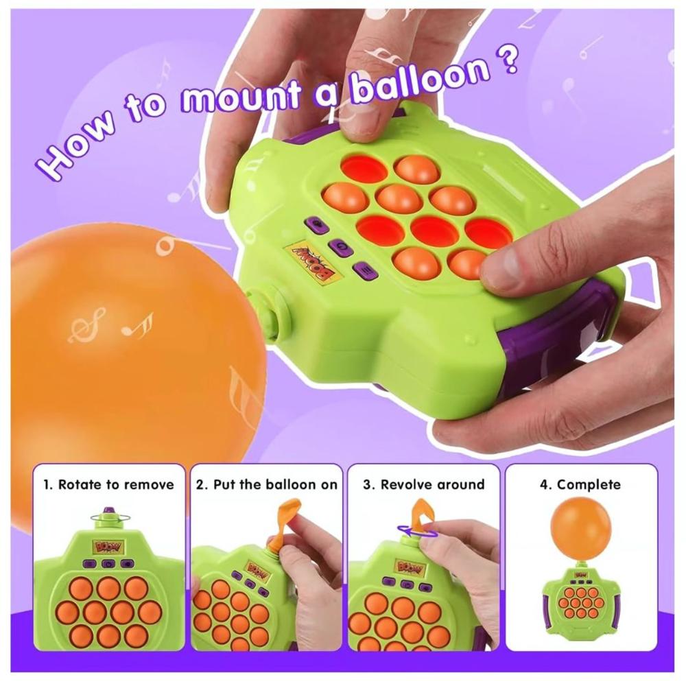 Pop It Electrónico con Globo Con Batería Recargable - Real Plaza