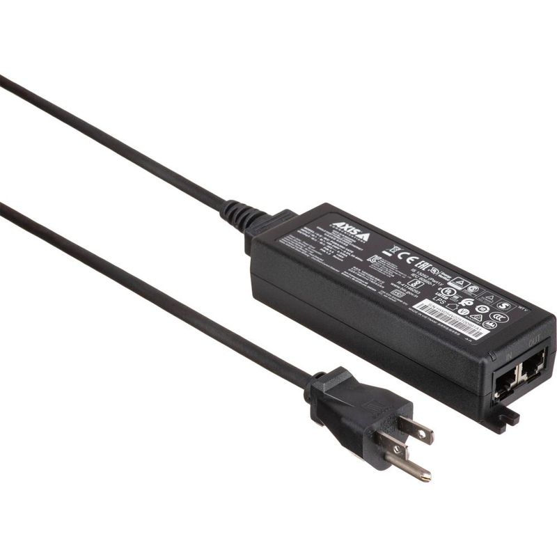 Axis Communications Midspan PoE de 30W con Salida Única y Conectores ...