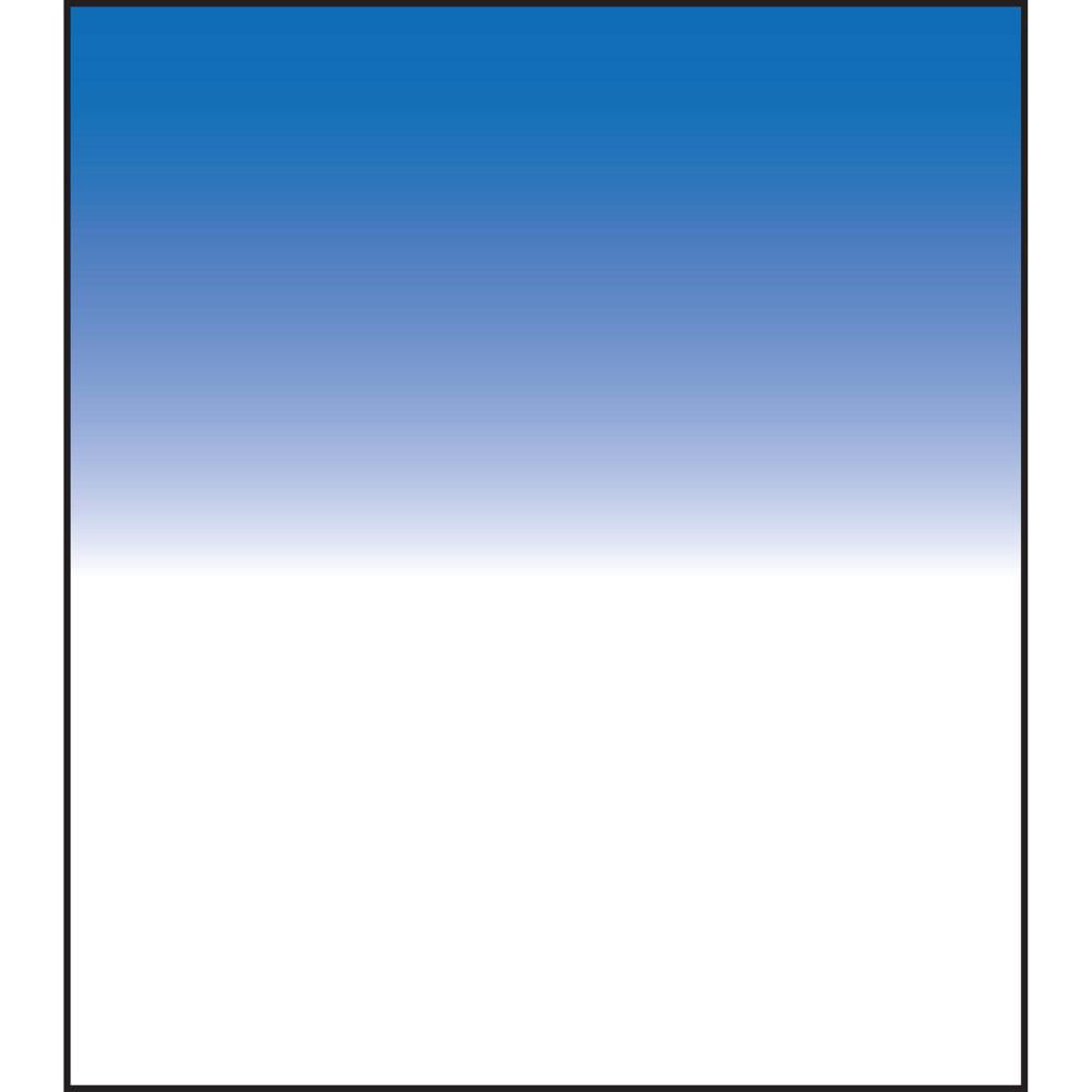 Filtro Graduado LEE 150 x 170mm Hard-Edge Color Azul 5 - Filtro de ...