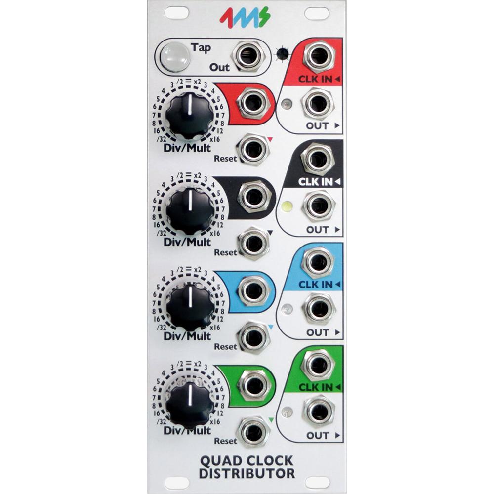 Módulo Eurorack 4ms Quad Clock Distributor (10 HP) - 4 CV-Controlled ...