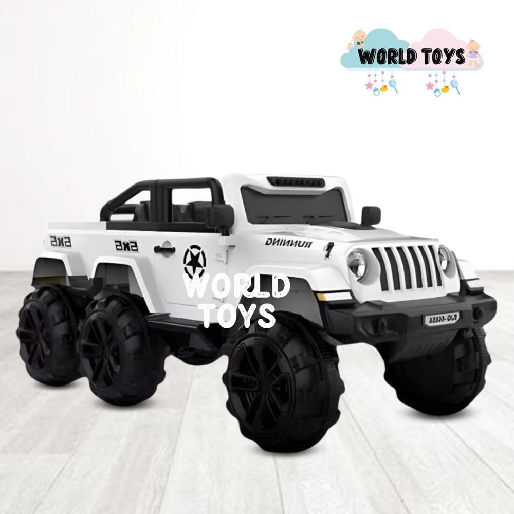 Carro Batería Musical Niños Beautiful Maxximus Blanco | Control remoto ...