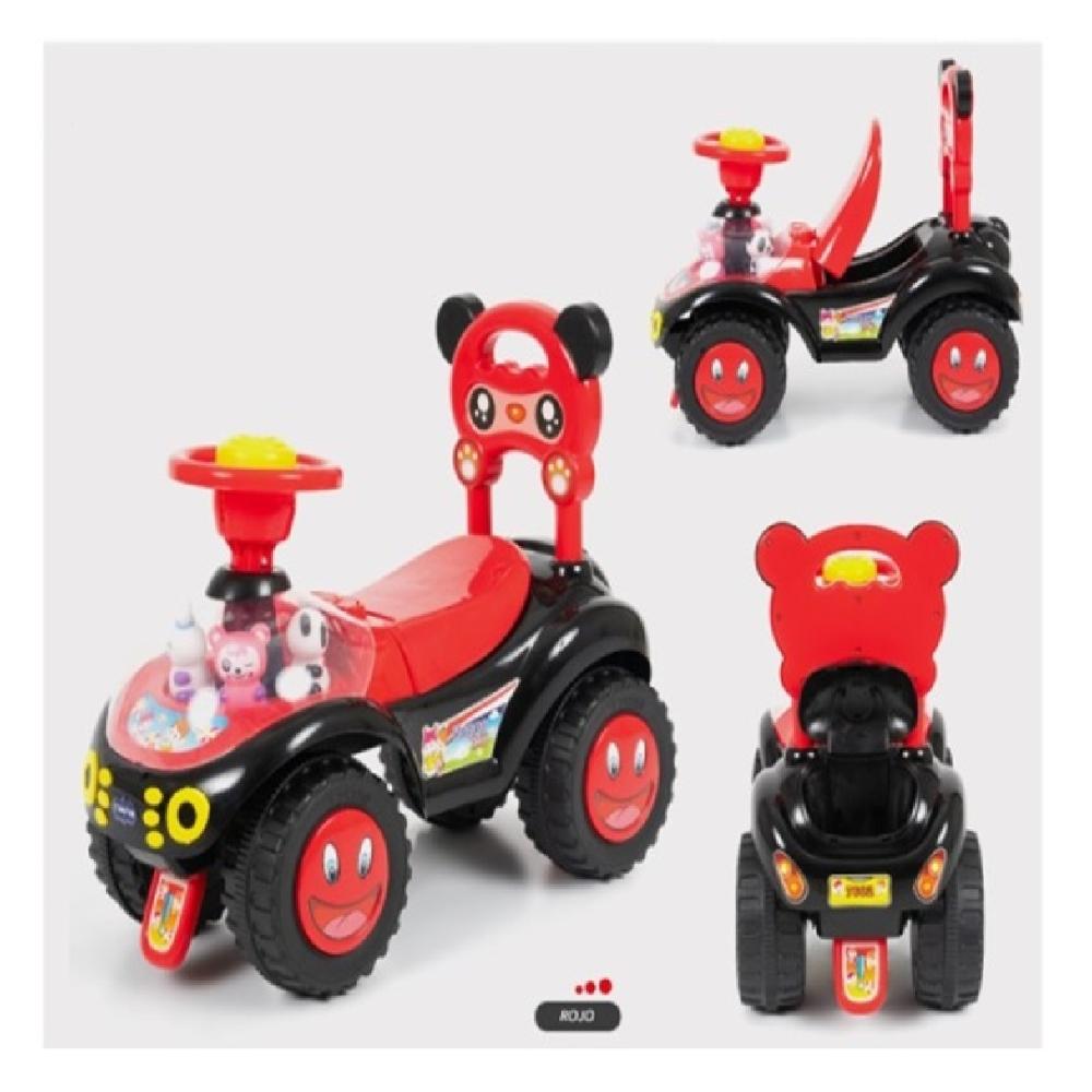 Carrito Panda con Timon con Bocina Rojo - Real Plaza