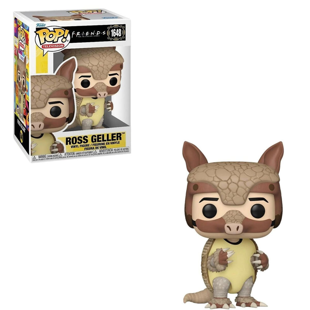 Funko Pop Friends - Ross Geller Armadillo #1648 - Real Plaza