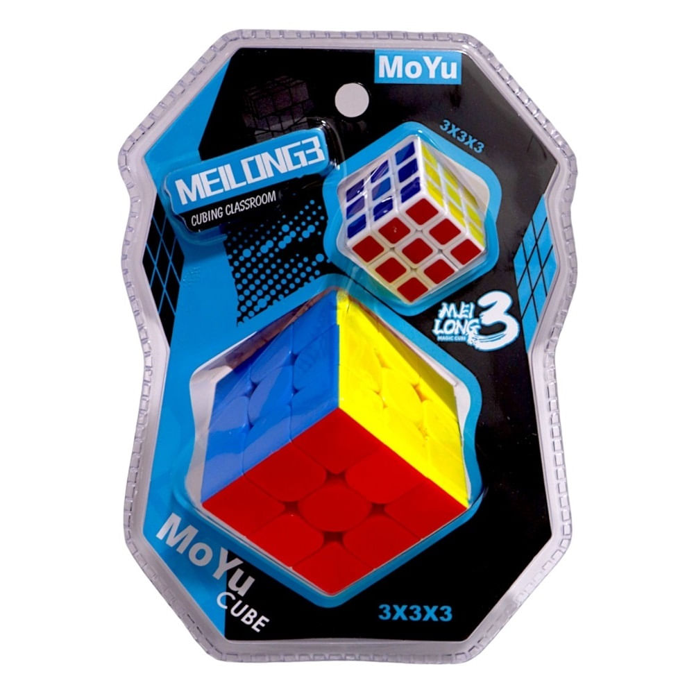 Pack x2 Cubos de Rubik MoYu 3x3 Meilong3 - Real Plaza