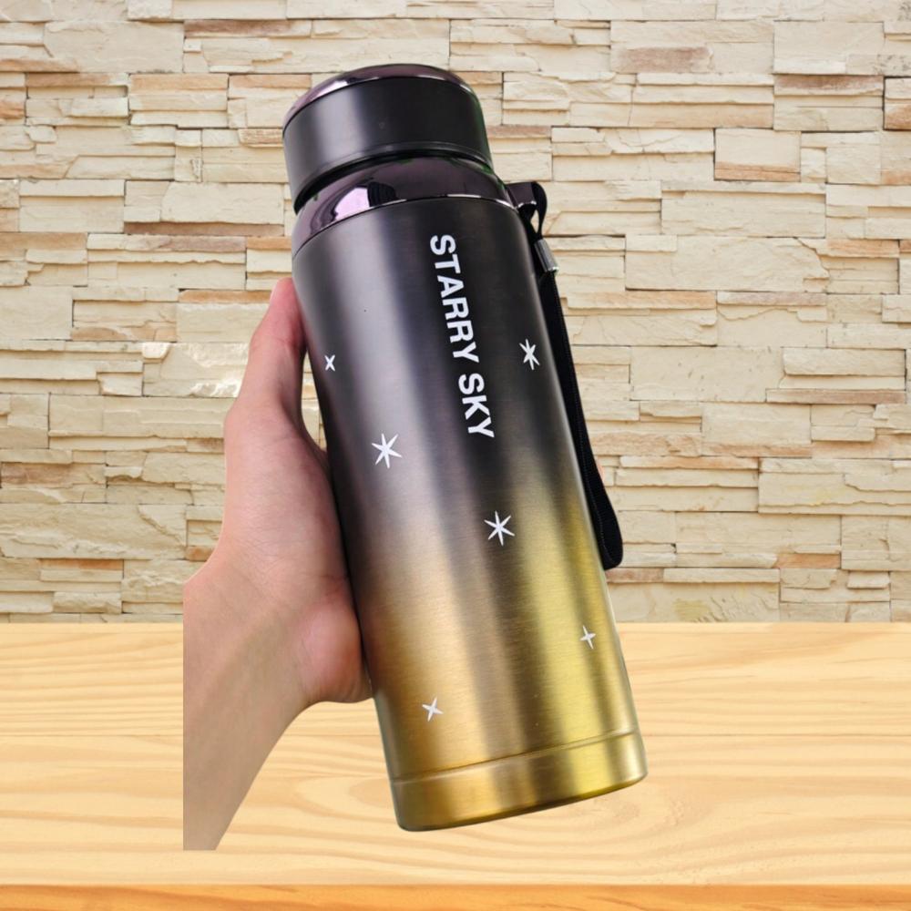 TERMO TOMATODO DE ACERO INOX. ESTRELLA 800ML STARRY SKY - Real Plaza