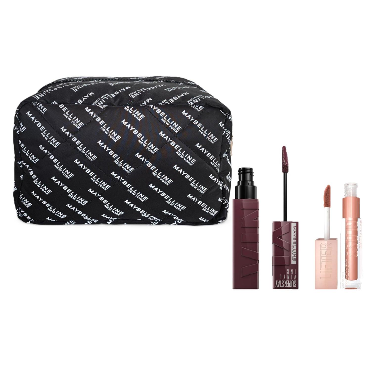 Pack Maybelline Vinyl Ink Tono Fearless + Lifter Gloss Stone - Real Plaza