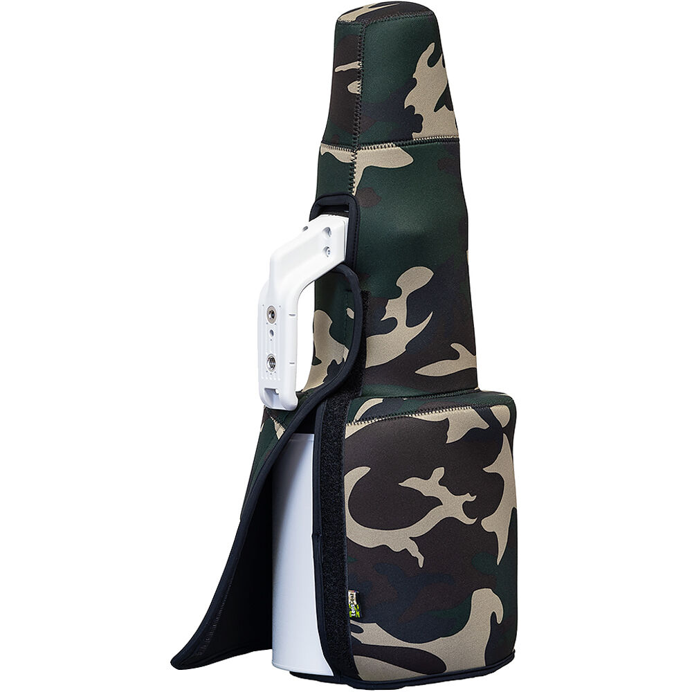 LensCoat Travelcoat para Canon RF 600 f/4 IS con Capucha (Camo Verde ...