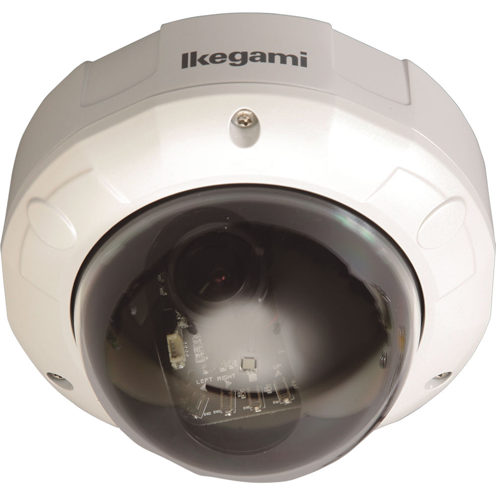 Ikegami ISD-A35S-92 700 TVL Outdoor Dome Camera (White) - Real Plaza