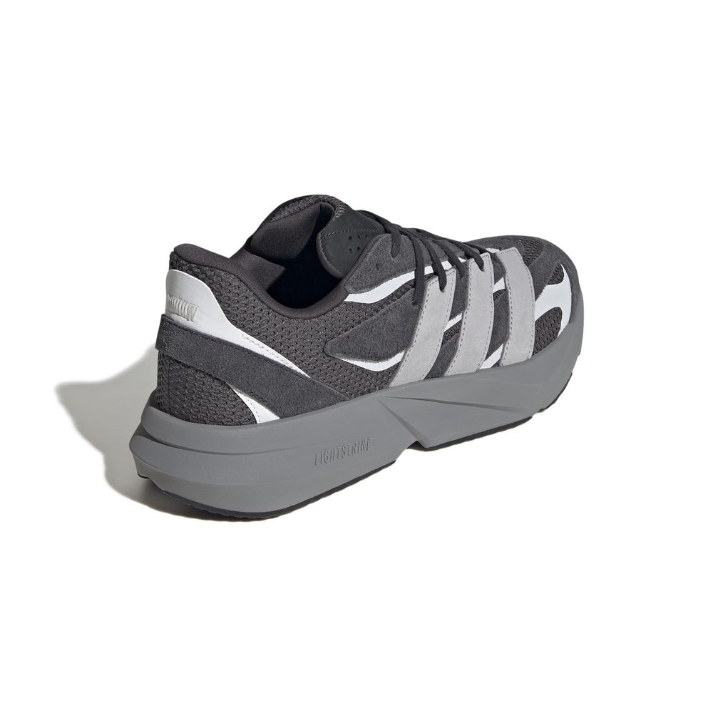 Zapatillas Urbanas Adidas Hombre Lightblaze Jq9972 Gris - Real Plaza