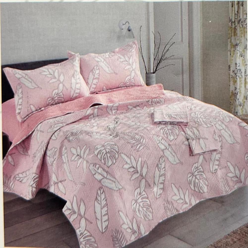 Set de Cubrecama Queen Mingjia 100% Algodón de 5 piezas R - 1 - Real Plaza
