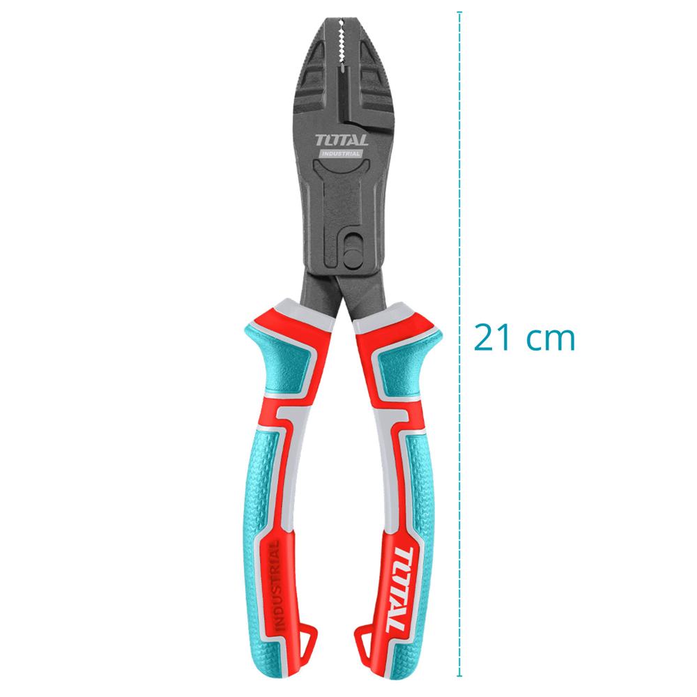 Set de Alicates Universal Corte y Punta Industrial Total THT2CK231S ...