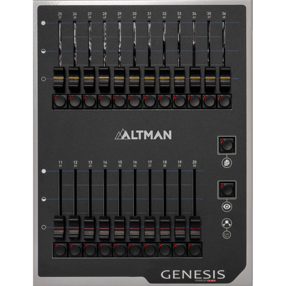 Controlador de Iluminación Altman Genesis: Expansión de Consola con 12 ...