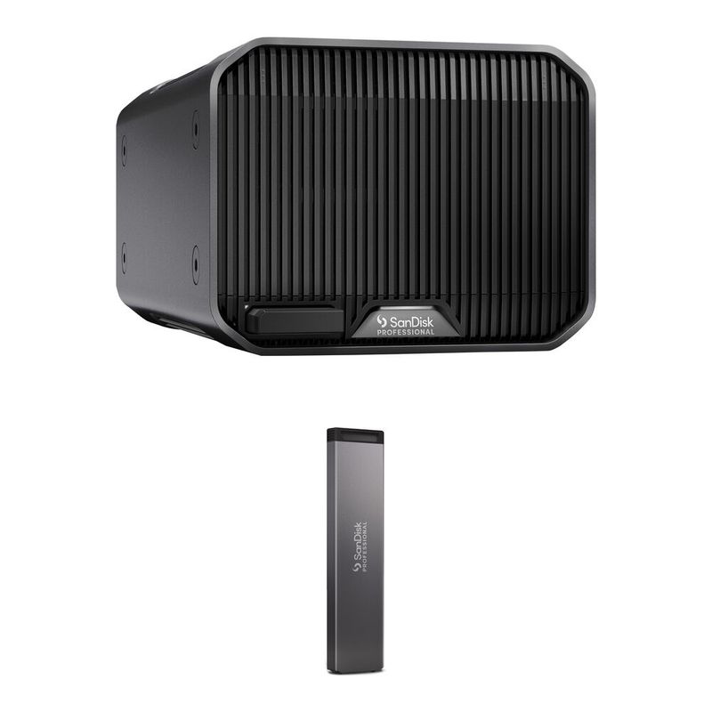 SanDisk Professional 12TB G-RAID Mirror y Kit Mag SSD PRO-BLADE de 2TB ...