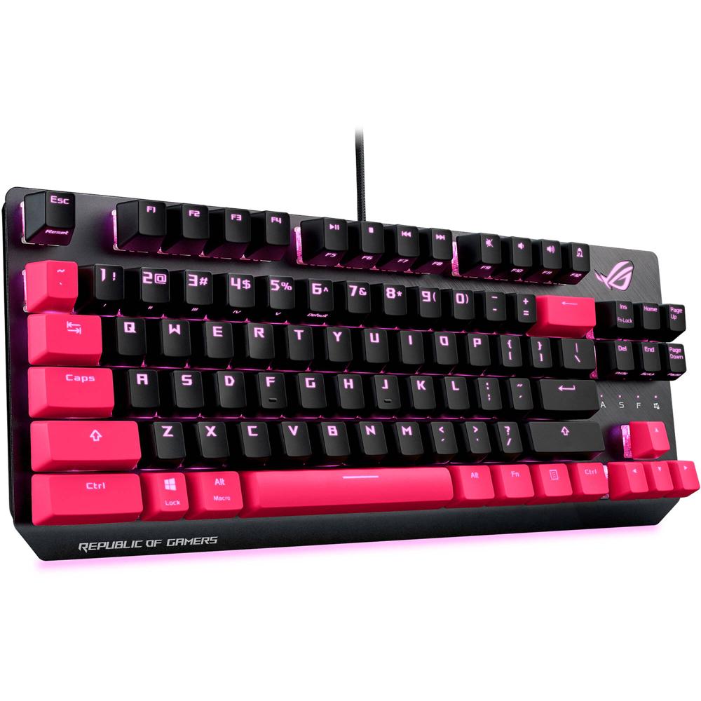ASUS Republic of Gamers Strix Scope TKL Electro Punk Mechanical Gaming ...