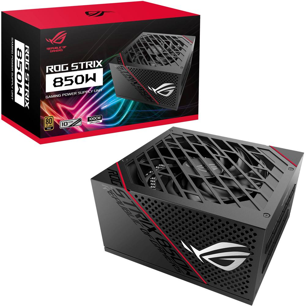 ASUS Republic of Gamers Strix 850G 850W 80 PLUS Gold Fuente de Poder ...