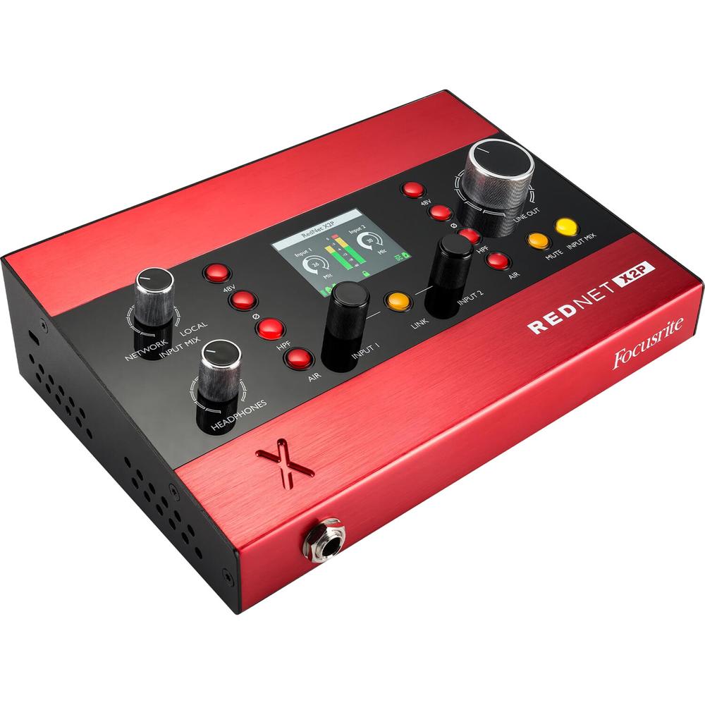 Focusrite RedNet X2P Interfaz de Audio Dante 2x2 con Previo de ...