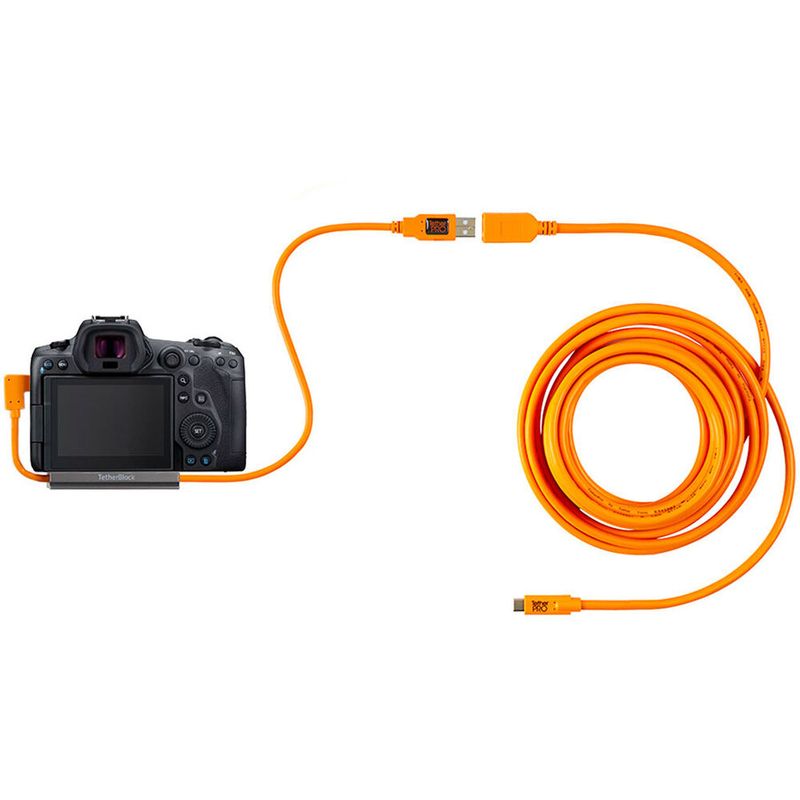 Kit de Tethering Ultimate Tether Tools Lindsay Adler (Naranja) - Incluye Cable USB-A a USB-C de ...