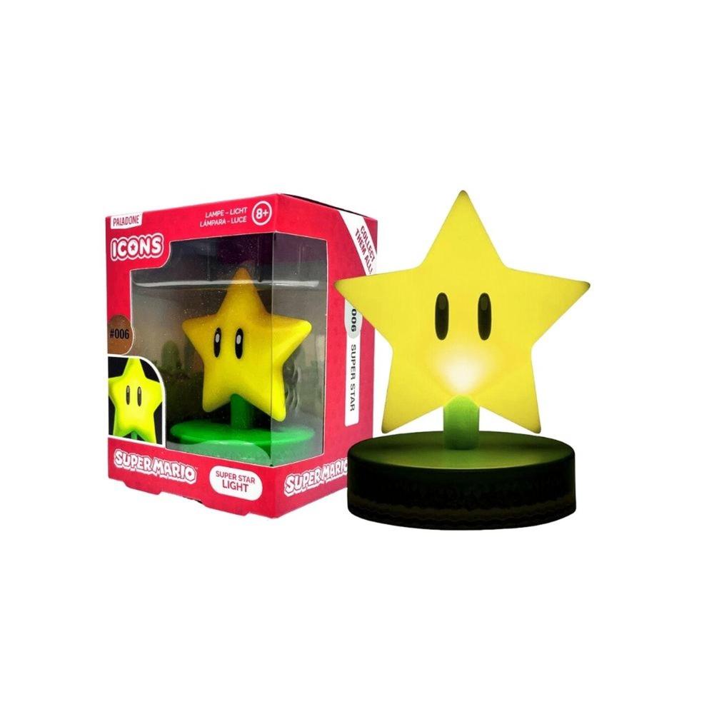 Lampara Mini Super Mario Nintendo - Super Estrella - Real Plaza