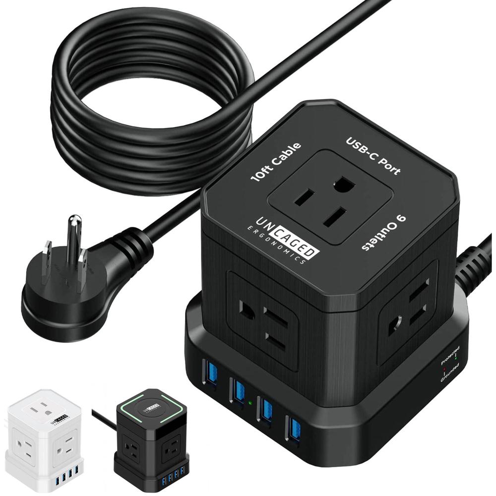 Toma el control de tu energía: Regleta de Poder USB Uncaged Ergonomics ...