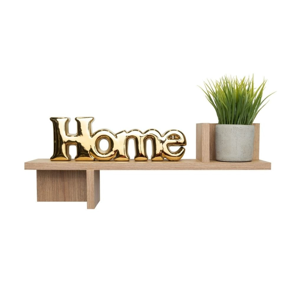 Repisa Monaco Melamina Rovere Tuhome - Real Plaza