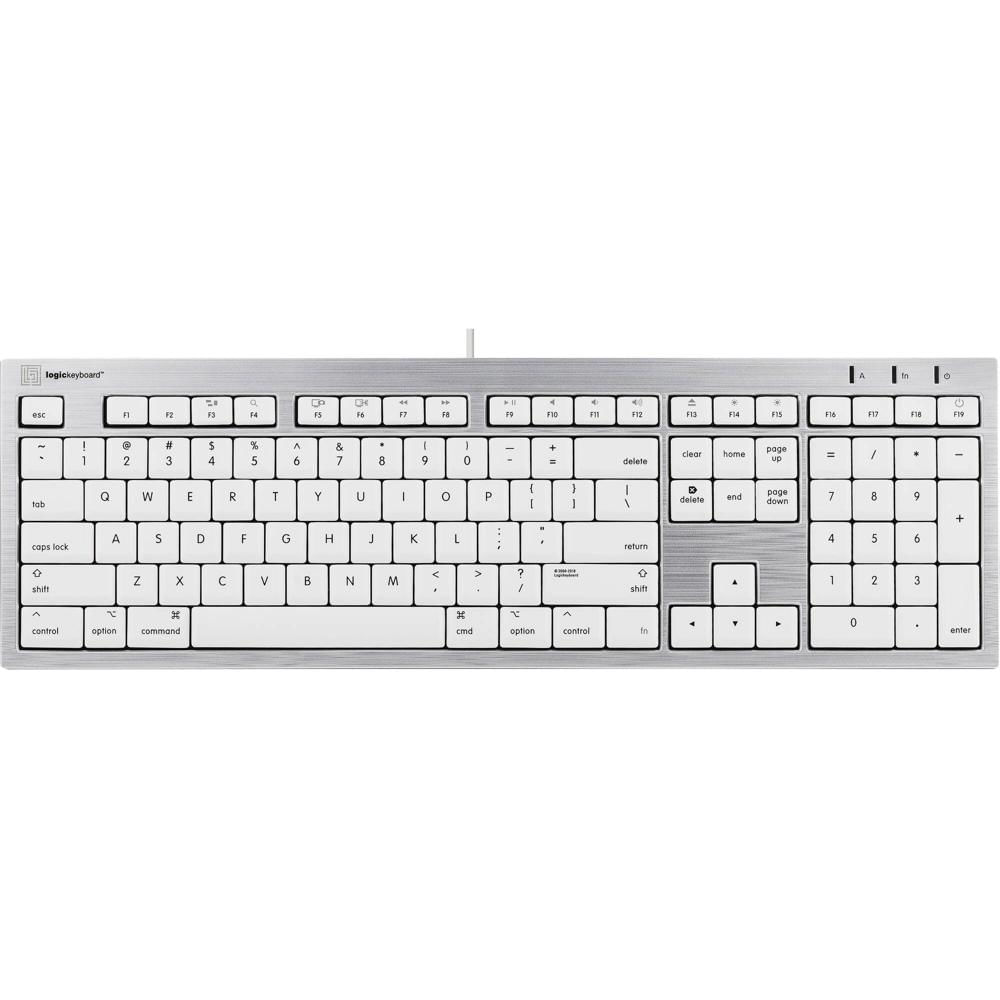 Logickeyboard ALBA Standard Mac Keyboard (American English) - Real Plaza