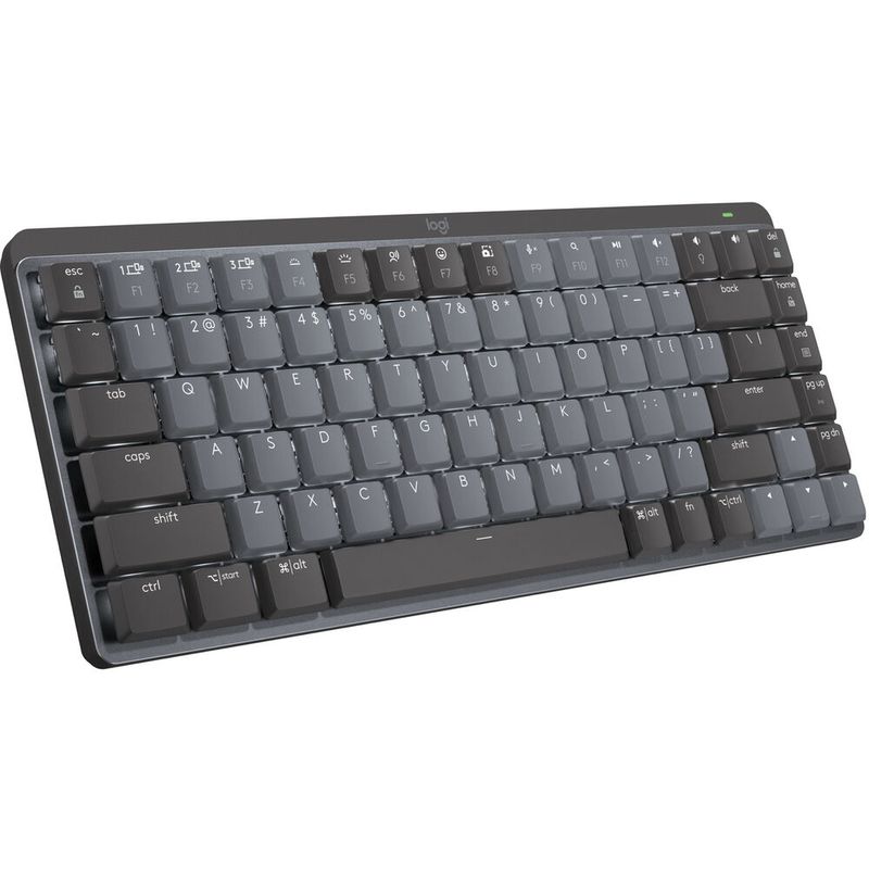 Logitech MX Mechanical Mini Wireless Keyboard (Gray, Linear) - Real Plaza