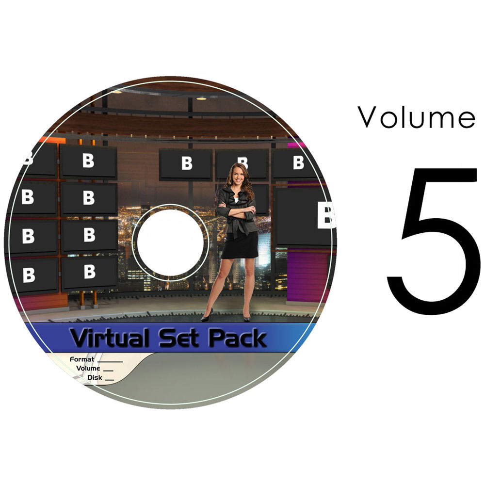 Paquete de Sets Virtuales Virtualsetworks 5 para vMix (Descarga) - 10 Sets 2560 x 1680 Sin ...